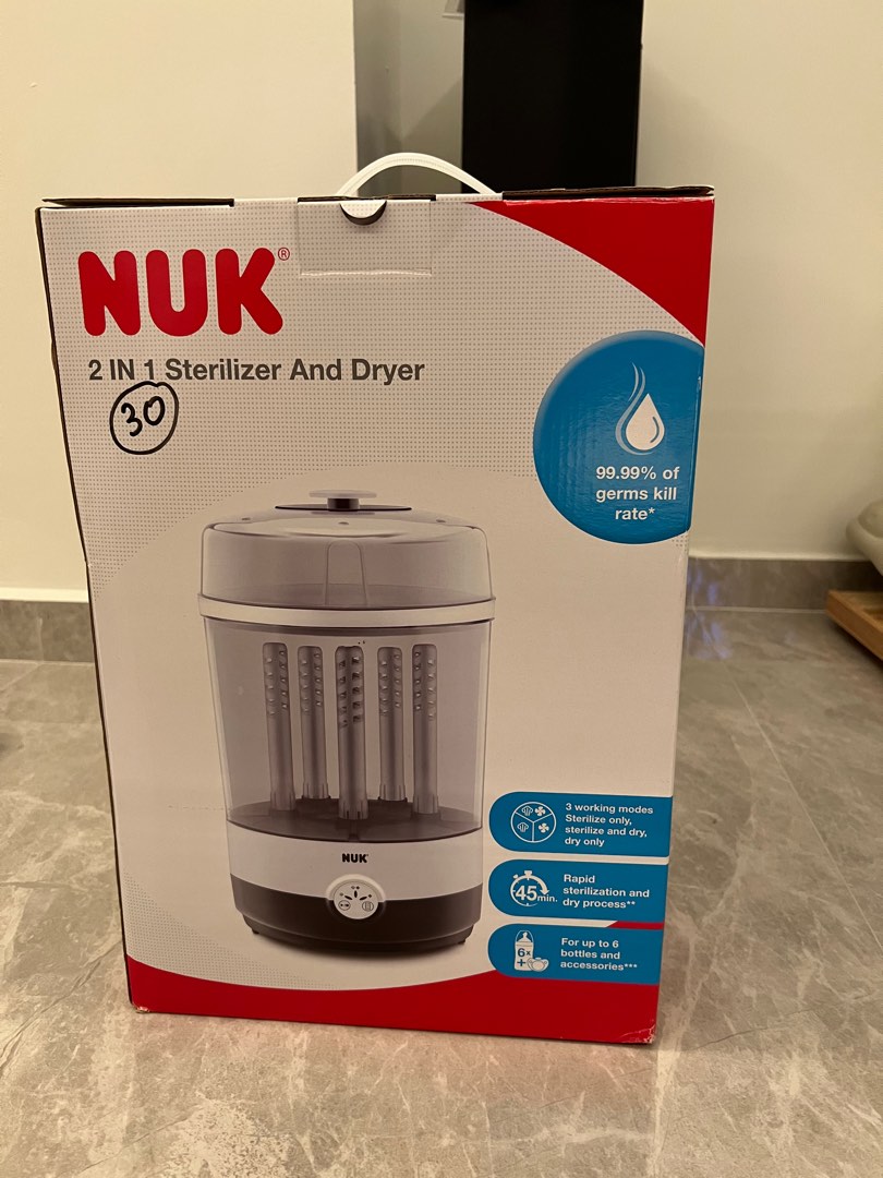 Nuk 2 In 1 Sterilizer And Dryer, Babies & Kids, Nursing & Feeding ...