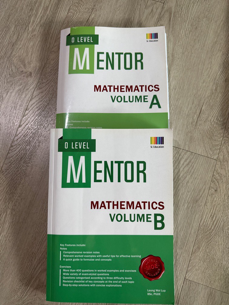 O level Mentor Mathematics Vol A &B, Hobbies & Toys, Books & Magazines, Assessment Books on ...