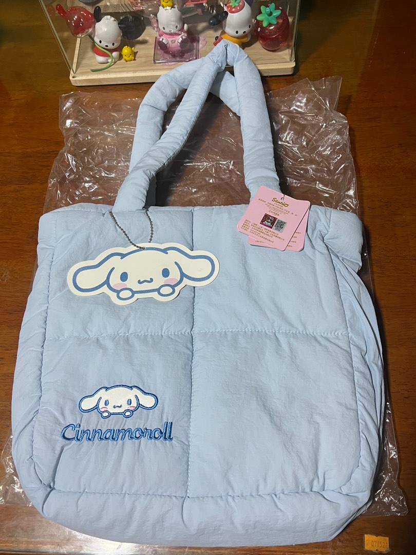 Official Sanrio Cinnamoroll Puff Bag on Carousell