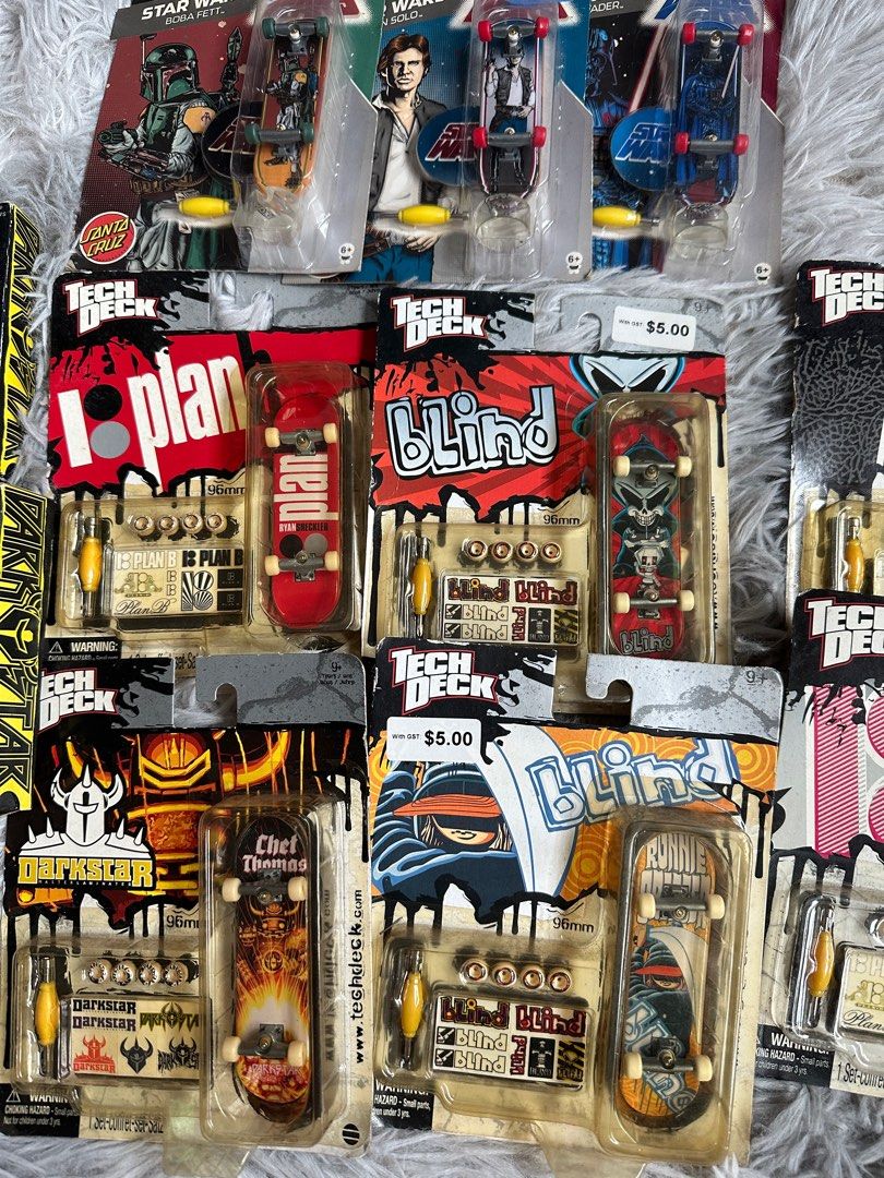 OG tech deck and Star Wars tech deck, Hobbies & Toys, Toys & Games on ...