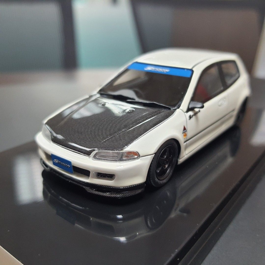 1/43 One model Honda Civic EG6 (Spoon), Hobbies & Toys, Toys & Games on ...