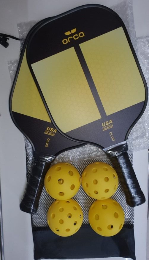 Orca Brand Amity Pickleball paddles - 2 Player Set, Sports Equipment ...