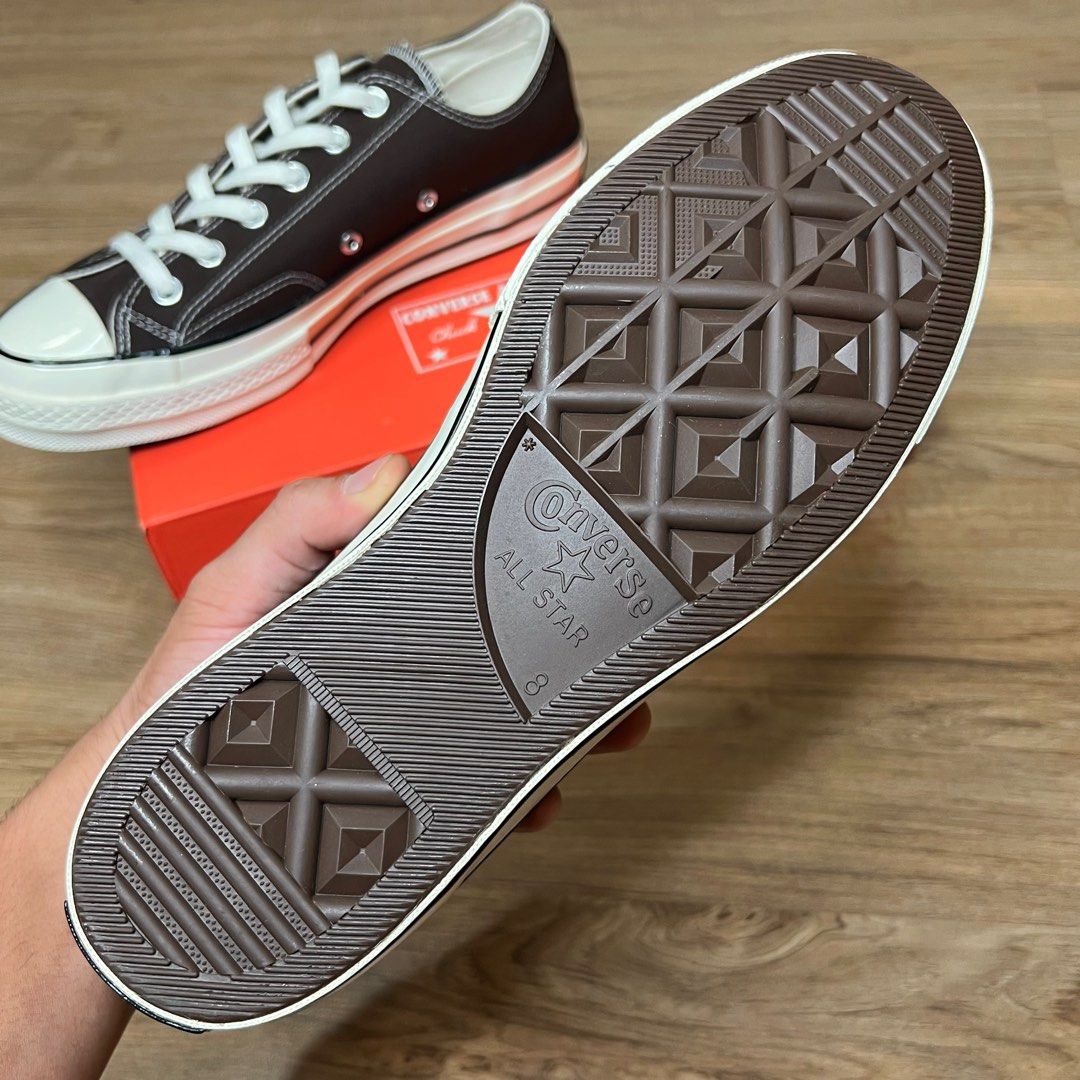 Original Converse Brown Chuck 70 OX Classic Low Travis Scott Carhartt ...
