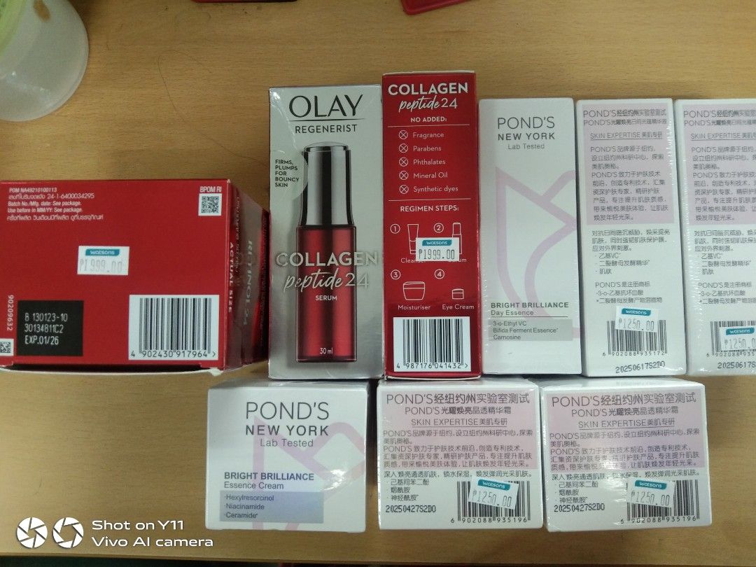 Original olay and ponds, Beauty & Personal Care, Face, Face Care on ...
