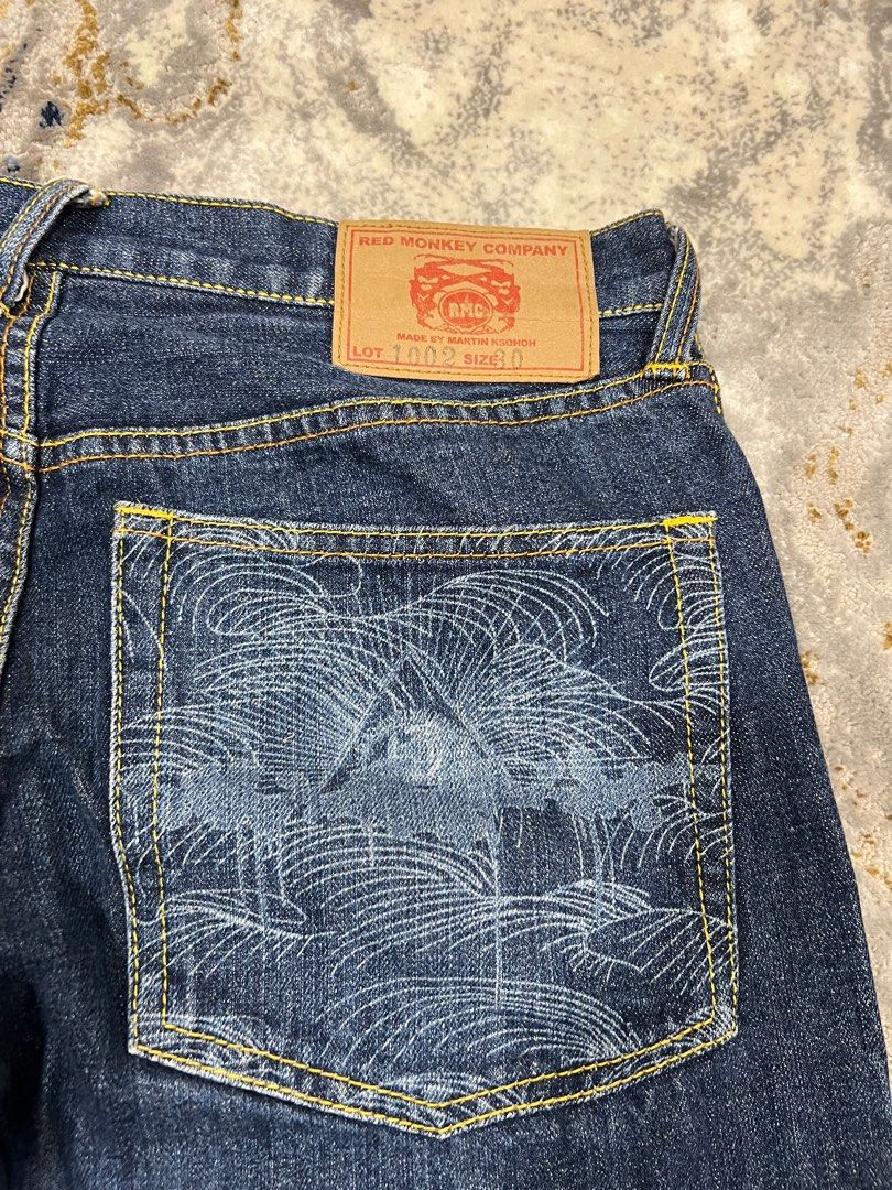 Original Red Monkey Company Jeans (RMC), Men's Fashion, Bottoms, Jeans ...