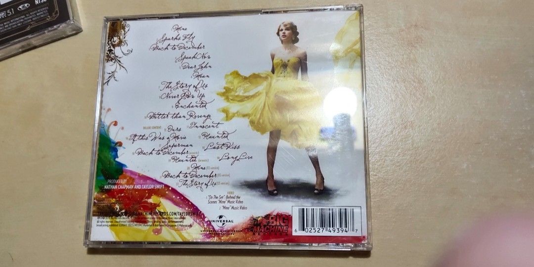 ORIGINAL Taylor Swift CD, Hobbies & Toys, Music & Media, CDs & DVDs on ...