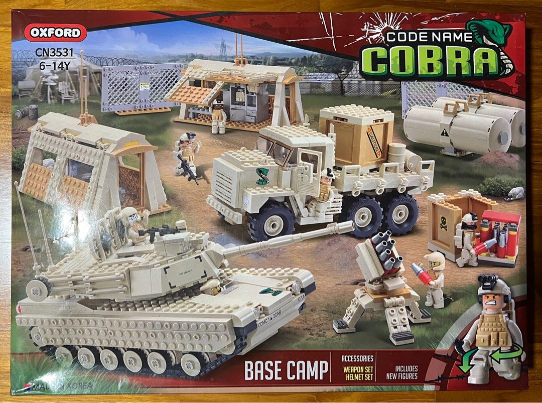 Oxford CN3531 Codename Cobra Base Camp, Hobbies & Toys, Toys & Games on ...