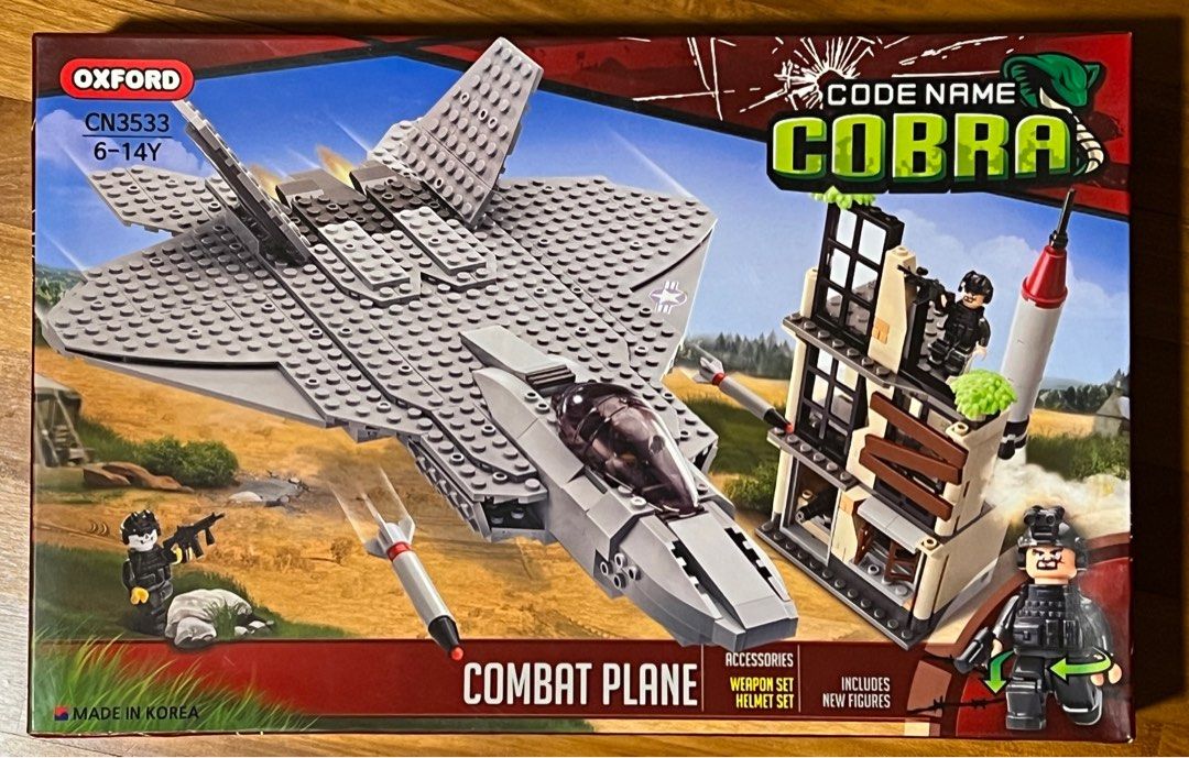 Oxford CN3533 Codename Cobra Combat Plane, Hobbies & Toys, Toys & Games ...