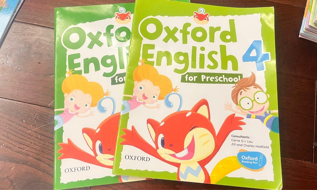 Oxford English for Preschool 3/4, 興趣及遊戲, 書本 & 文具, 小朋友書 - Carousell