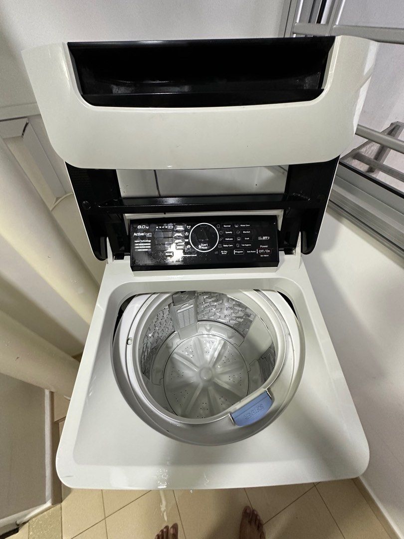 Panasonic ActiveFoam 8kg, TV & Home Appliances, Washing Machines and ...