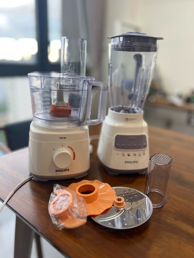 Philips Blender and Food Processor Set, TV & Home Appliances, Kitchen ...