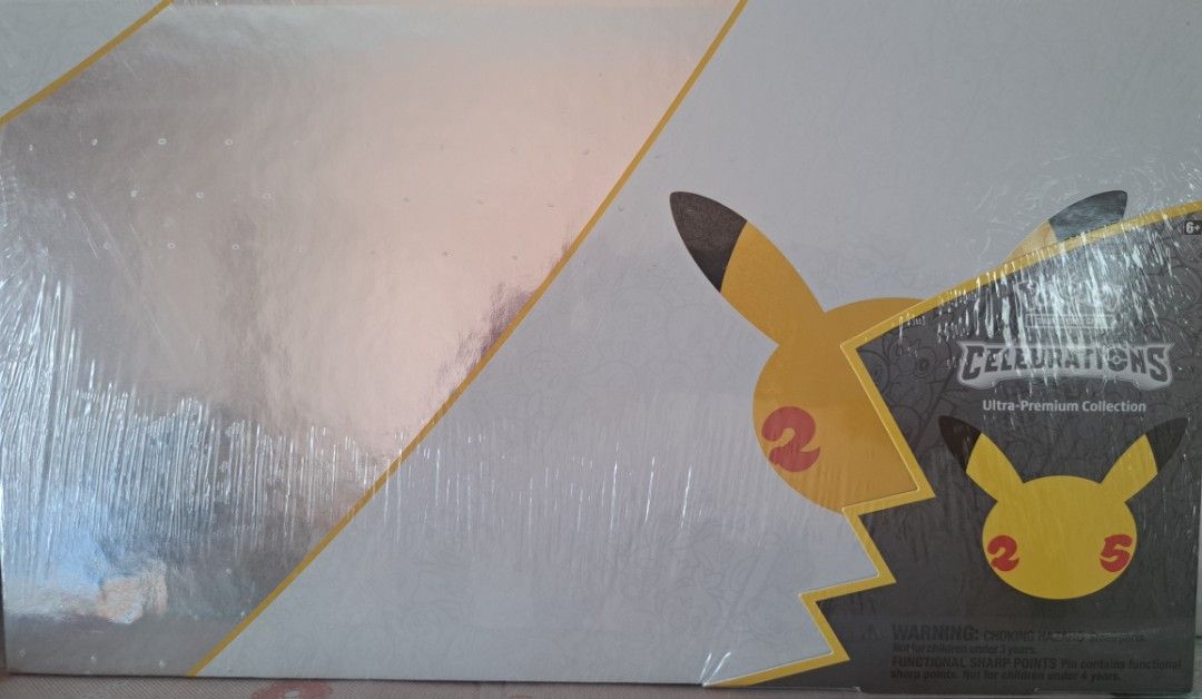 Pokemon celebrations 25th anniversary ultra premium collection upc ...