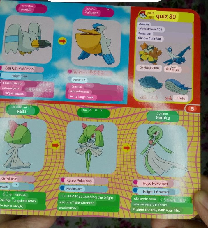 Pokemon Encyclopedia, Hobbies & Toys, Toys & Games on Carousell