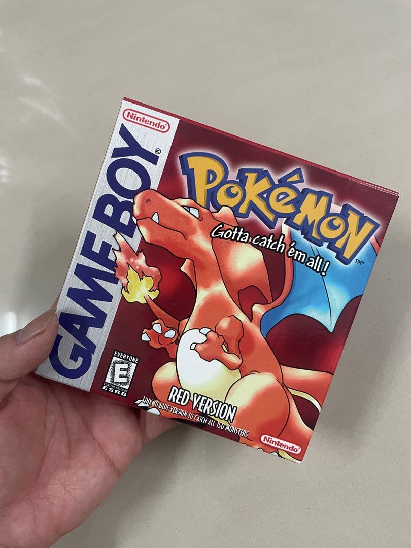 Gameboy Pokemon GBC Cartridge Box Repro, Hobbies & Toys, Toys & Games ...