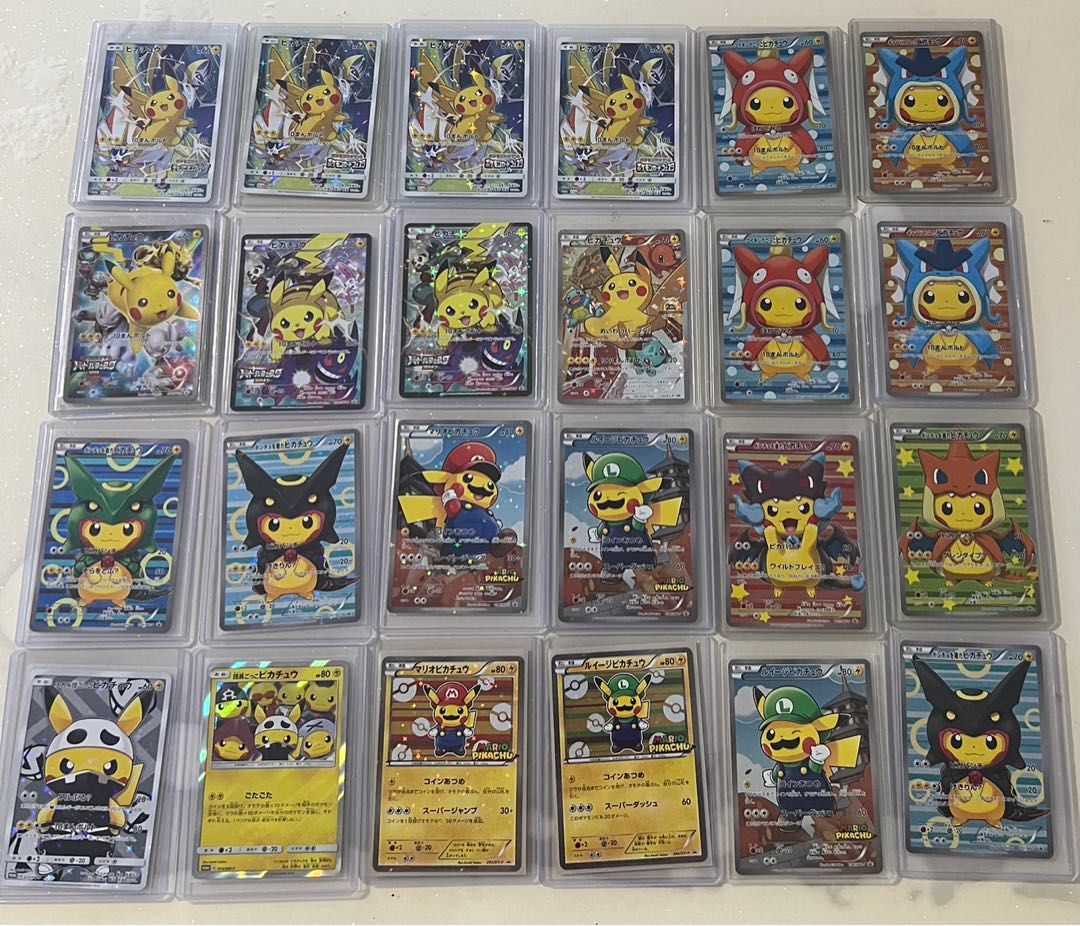 Pokemon Japanese Poncho Pikachus, Hobbies & Toys, Memorabilia ...