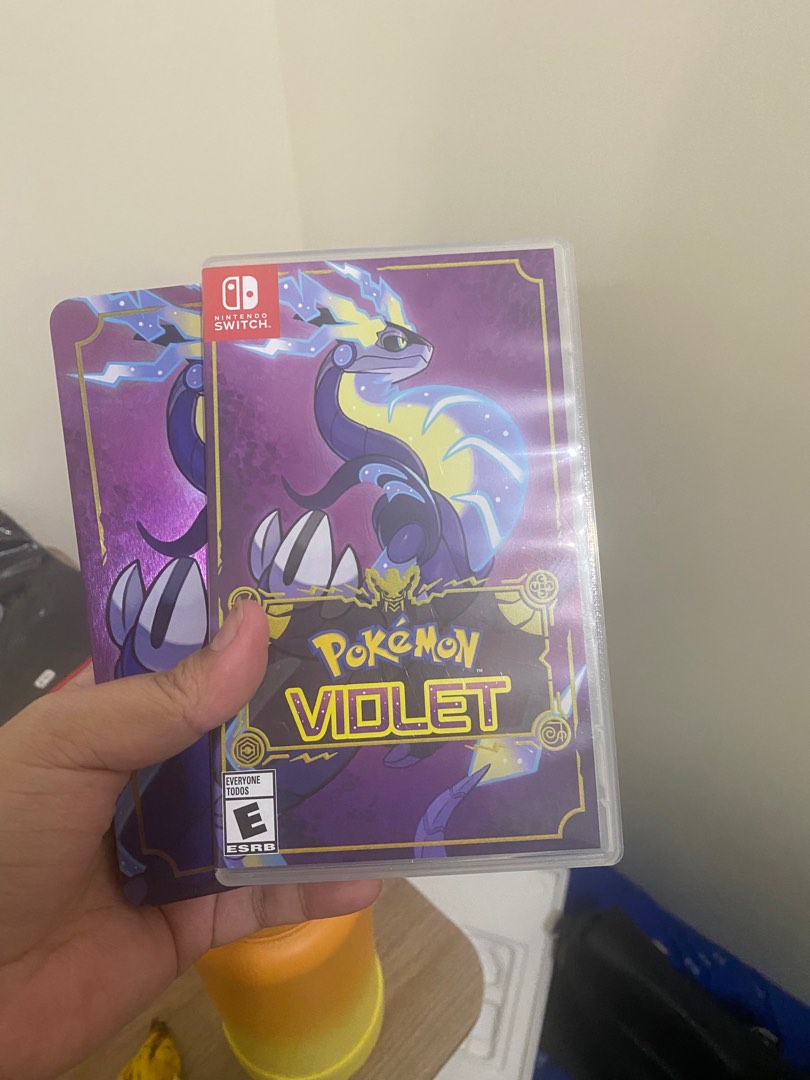 Pokemon Violet plus steel case on Carousell