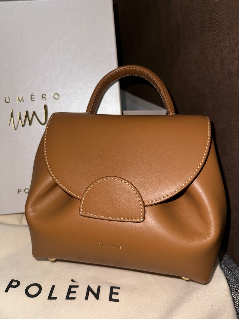 Authentic Polene Nano - Camel Smooth Leather on Carousell