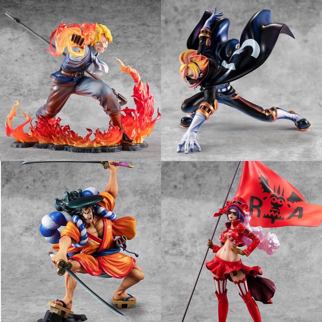 Pop clearance - one piece p.o.p portrait of pirates - megahouse o soba ...