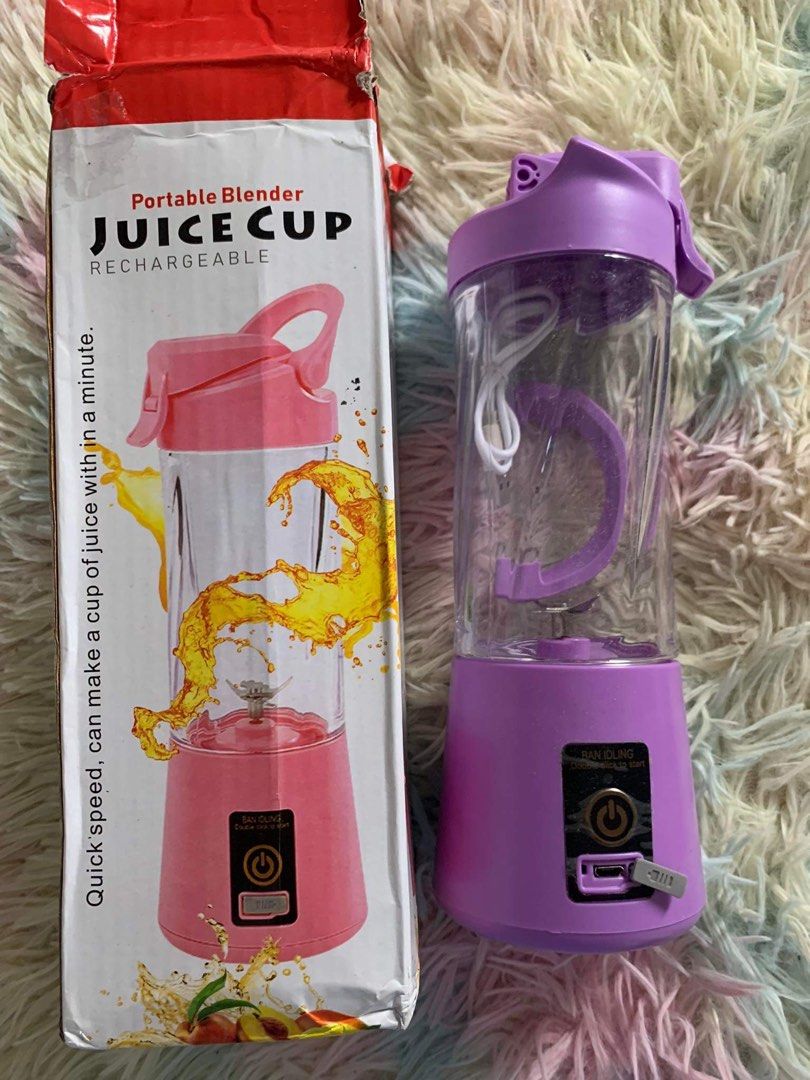Portable and Rechargeable Battery Juicer 200 pesos, TV & Home ...