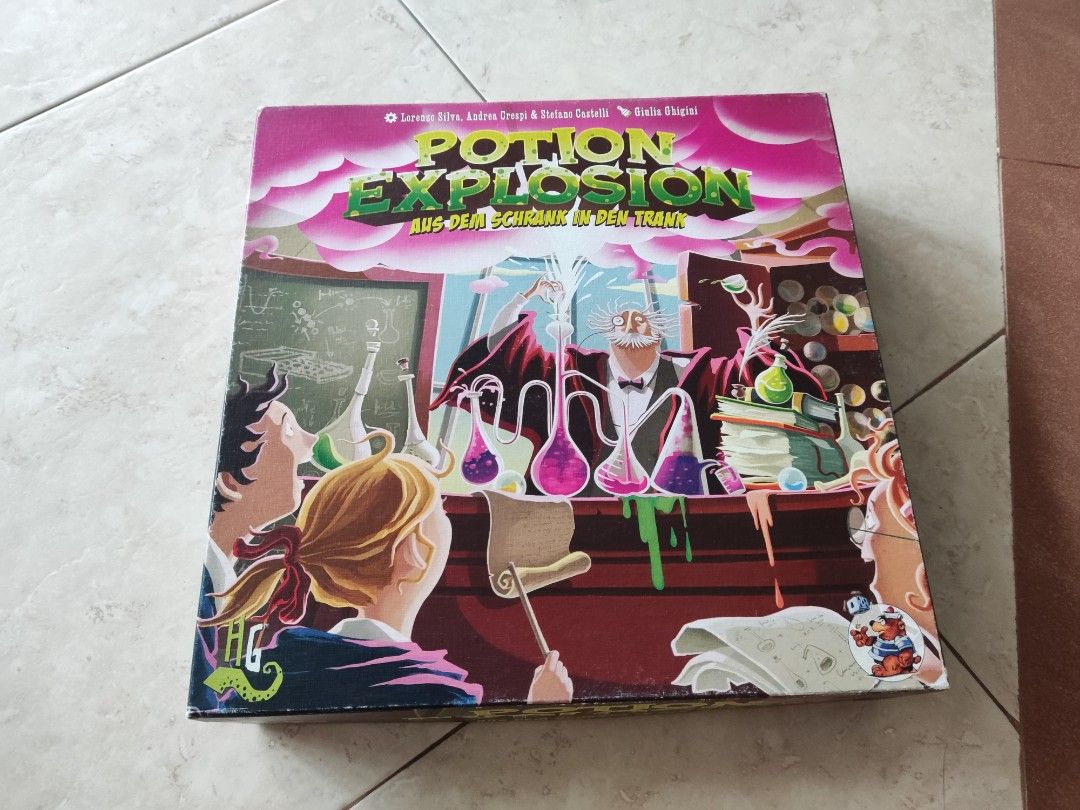 Potion Explosion Board Game, Hobbies & Toys, Toys & Games on Carousell
