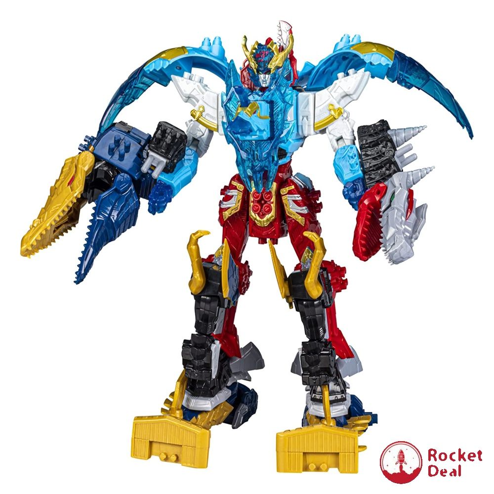 RARE! Power Rangers Dino Fury Primal Mega Pack for Kids Ages 4 and Up ...