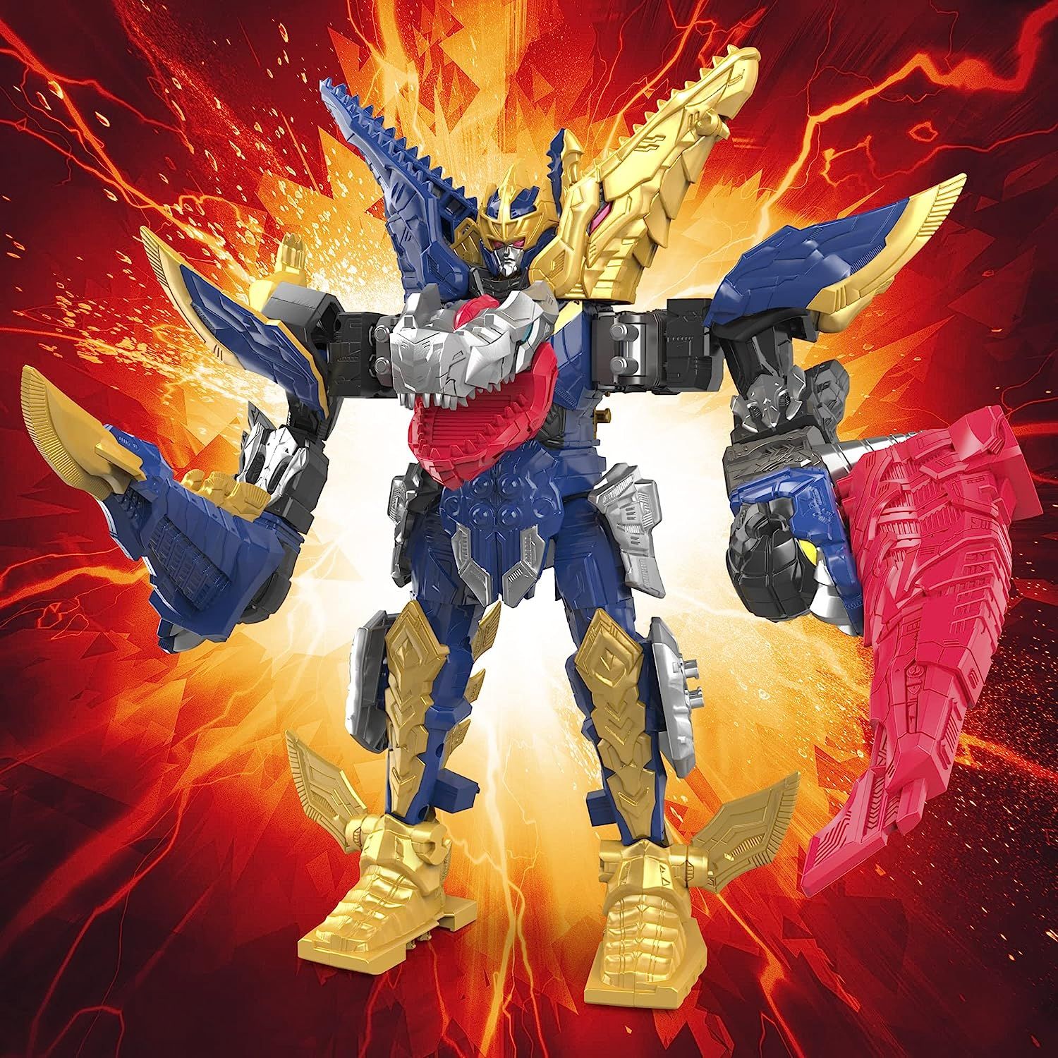 RARE! Power Rangers Dino Fury Primal Mega Pack for Kids Ages 4 and Up ...