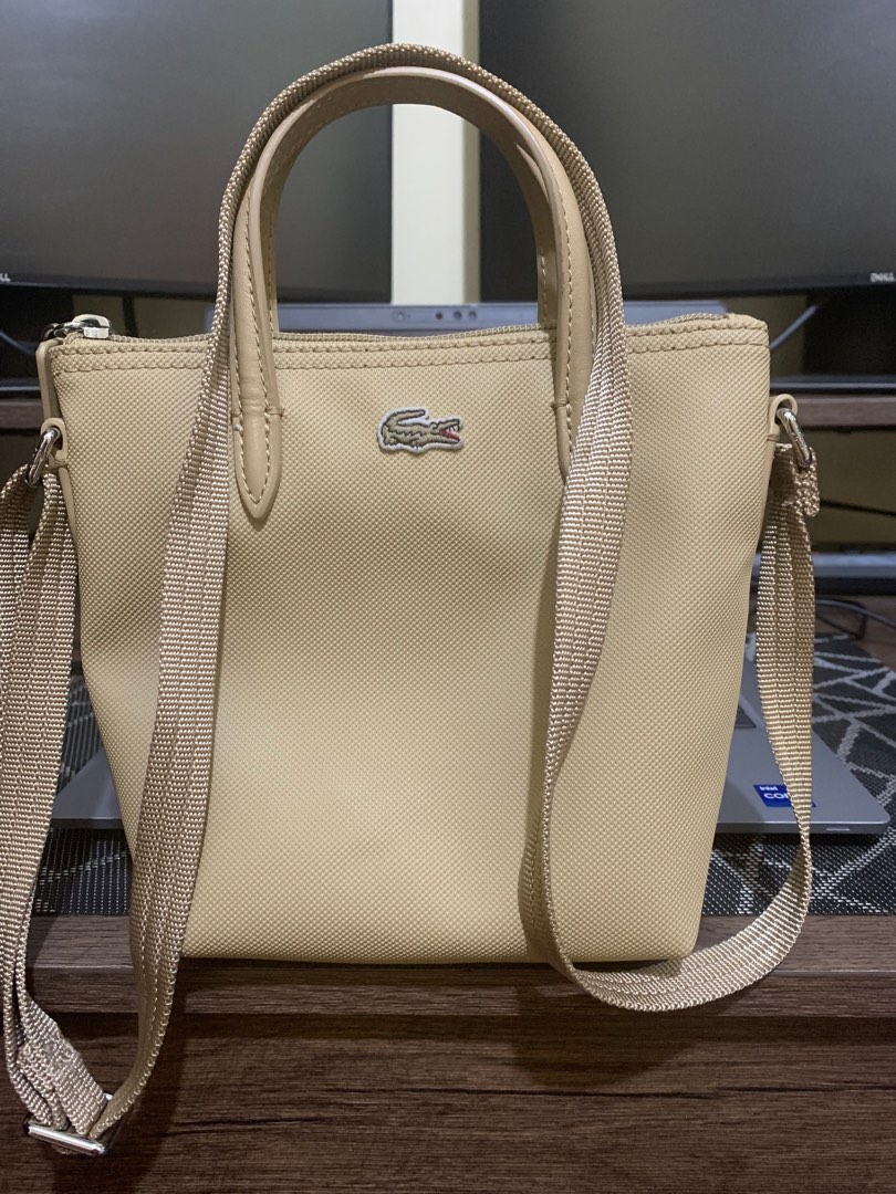 Pre-loved lacoste bag, Women's Fashion, Bags & Wallets, Shoulder Bags on Carousell