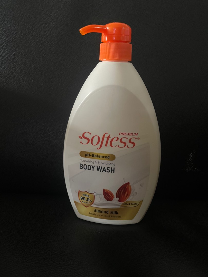 Premium Softess Body Wash (Almond Milk), Beauty & Personal Care, Bath ...