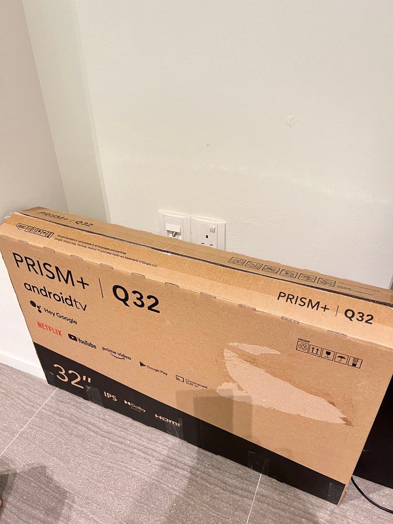 Prism+ android tv Q32 inch, TV & Home Appliances, TV & Entertainment ...
