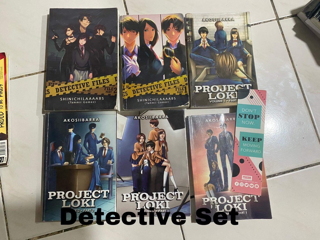 Project Loki and Detective Files Psicom Wattpad, Hobbies & Toys, Books ...