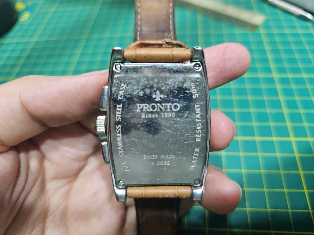 PRONTO CHRONOGRAPH WATCH WITH ROSE GOLD PLATED, Women's Fashion ...