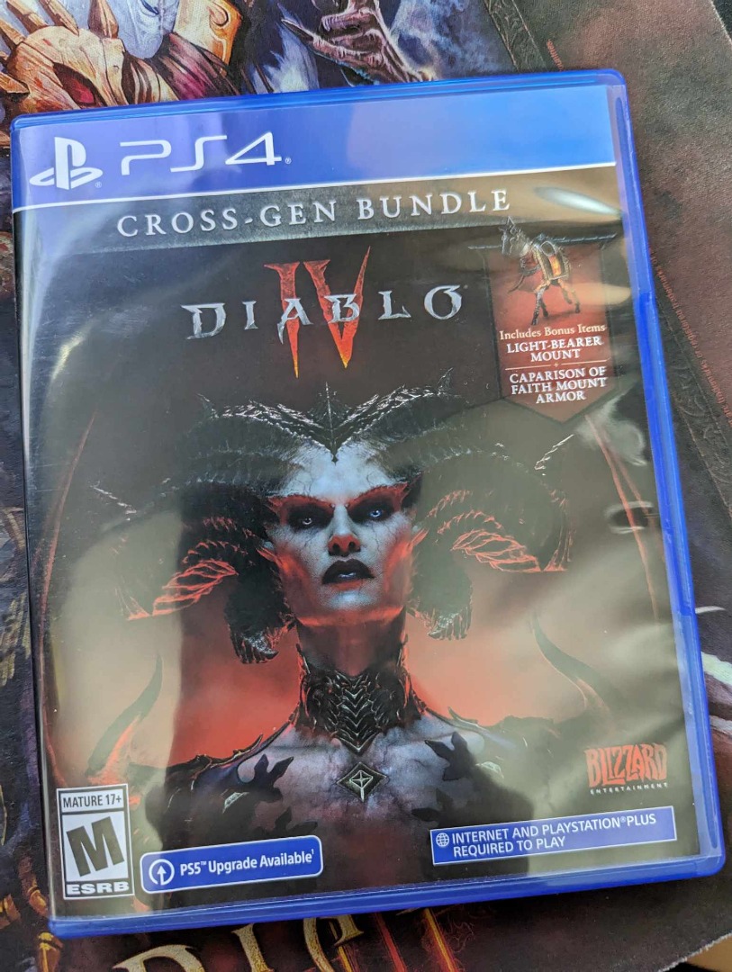PS4 Game | Diablo IV | (Unused Codes), Video Gaming, Video Games ...