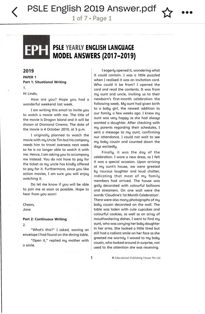 PSLE Actual past year paper 2012-2022 Eng,Math, Chinese, Science ...