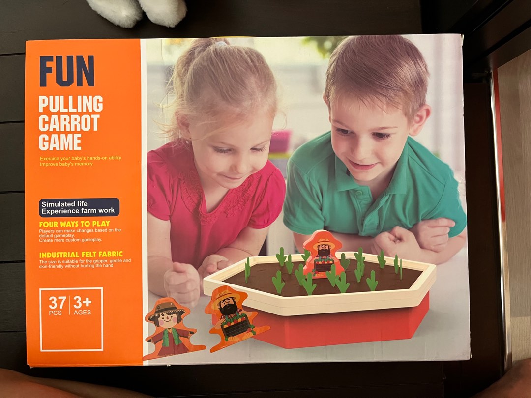 Pulling carrot game, Hobbies & Toys, Toys & Games on Carousell