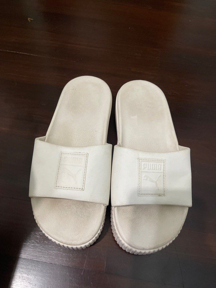 Puma Slides, Men's Fashion, Footwear, Flipflops and Slides on Carousell