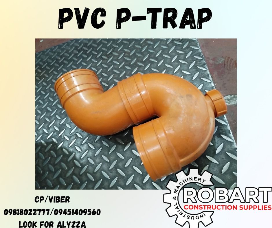 PVC P-TRAP, Commercial & Industrial, Construction Tools & Equipment on ...