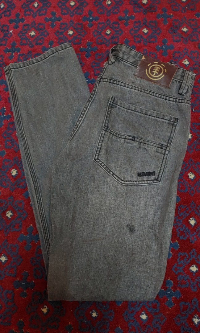 Rare Element Jeans Leather Tab Size 30, Men's Fashion, Bottoms, Jeans ...