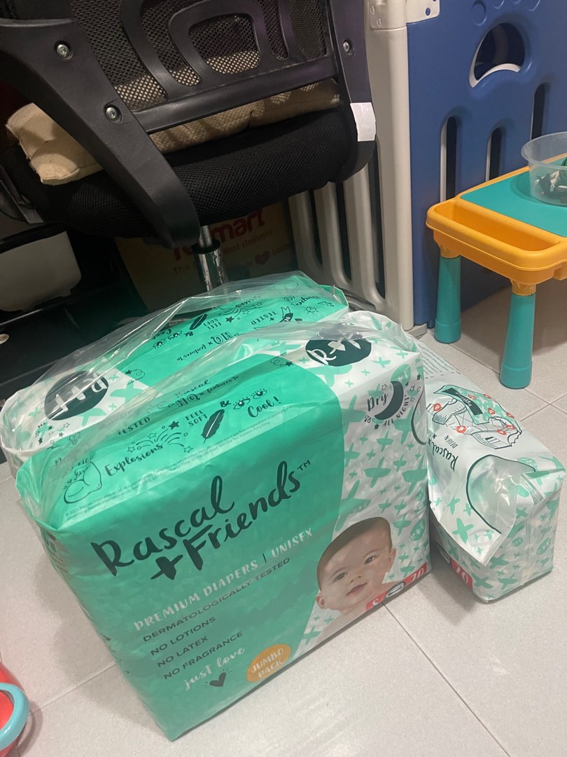 Rascal and Friends Diapers size S, Babies & Kids, Bathing & Changing ...