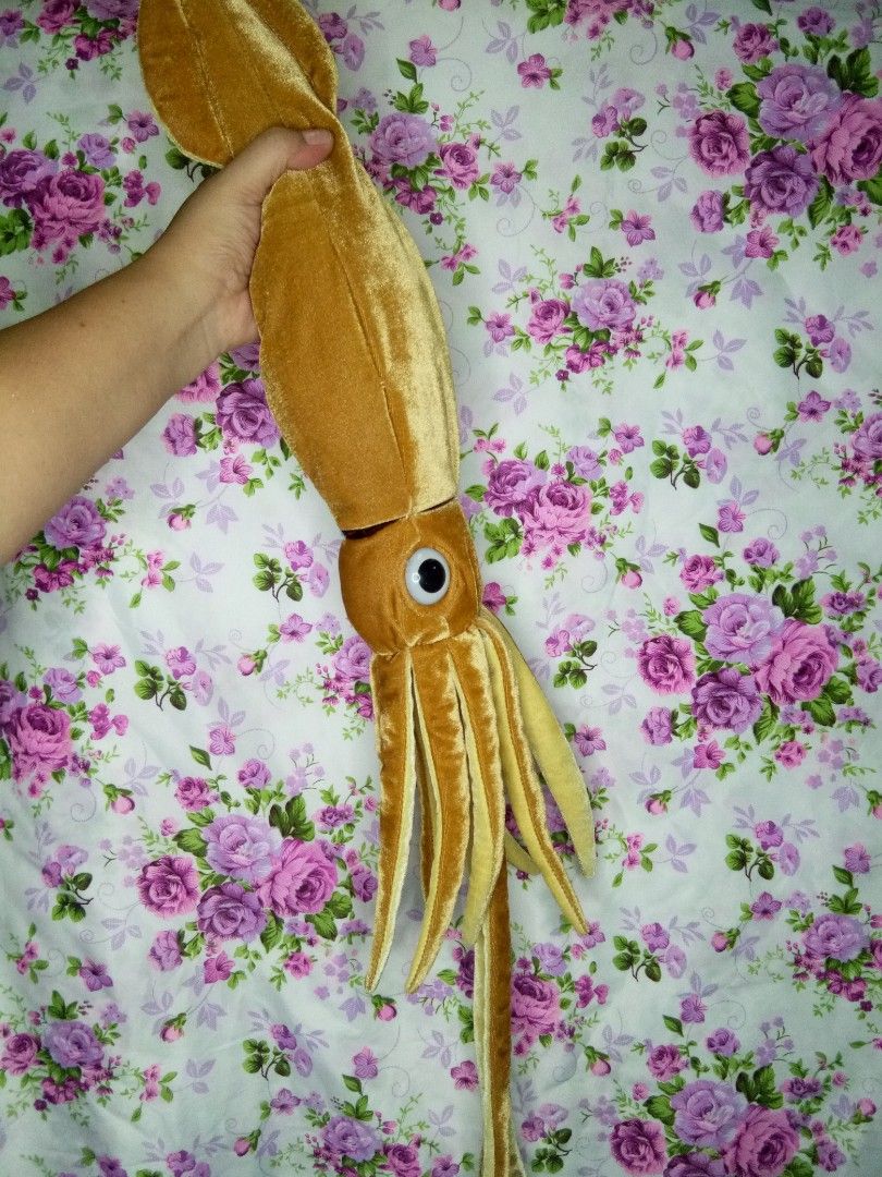 Realistic Giant Squid plush on Carousell