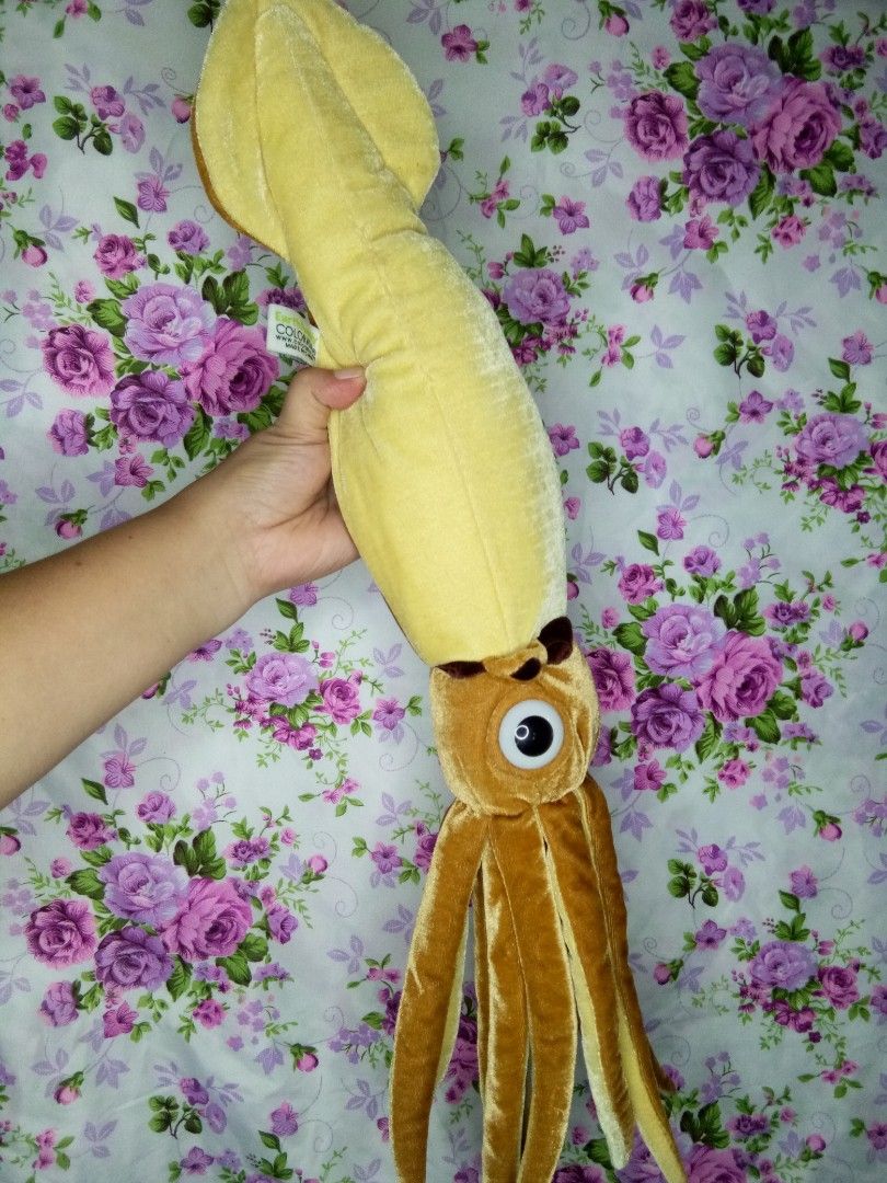 Realistic Giant Squid plush on Carousell