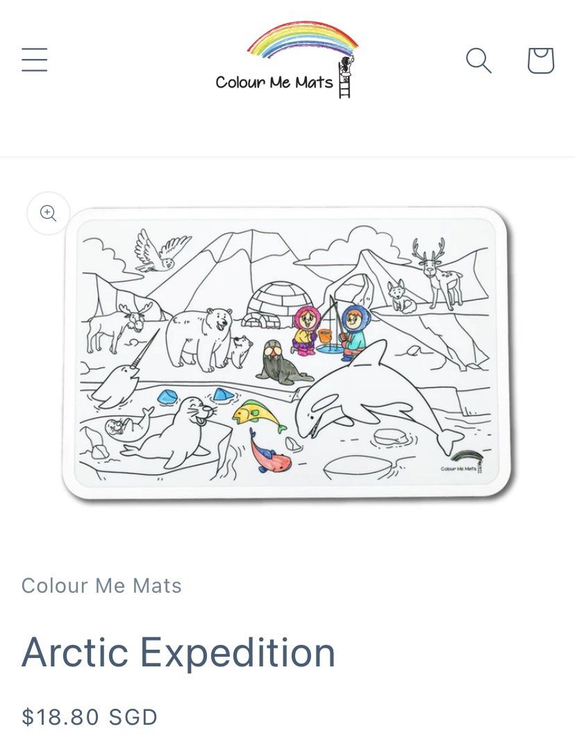 Reusable Colouring Mats, Hobbies & Toys, Toys & Games on Carousell