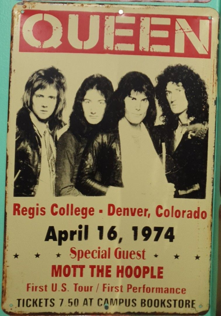 Rock band metal plate, Hobbies & Toys, Memorabilia & Collectibles ...