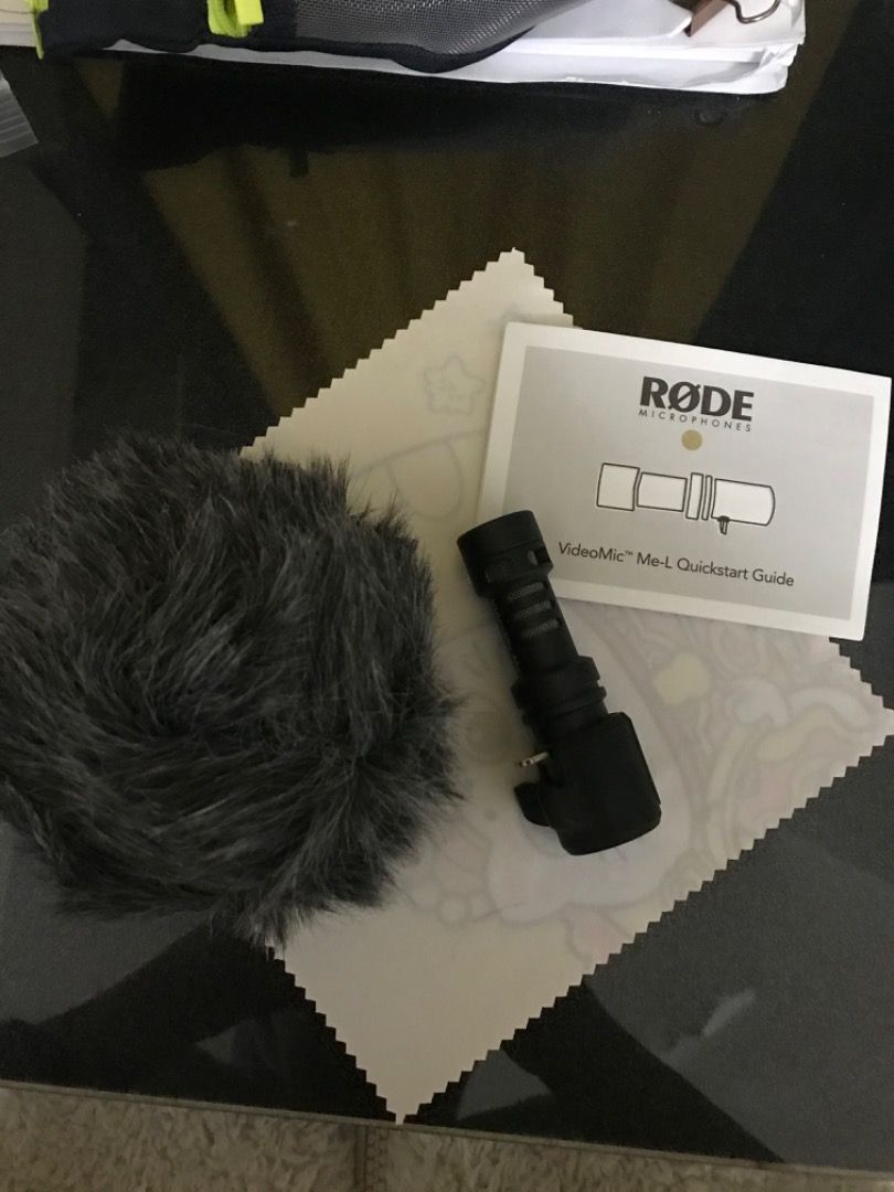 rode vlog mic, Audio, Microphones on Carousell