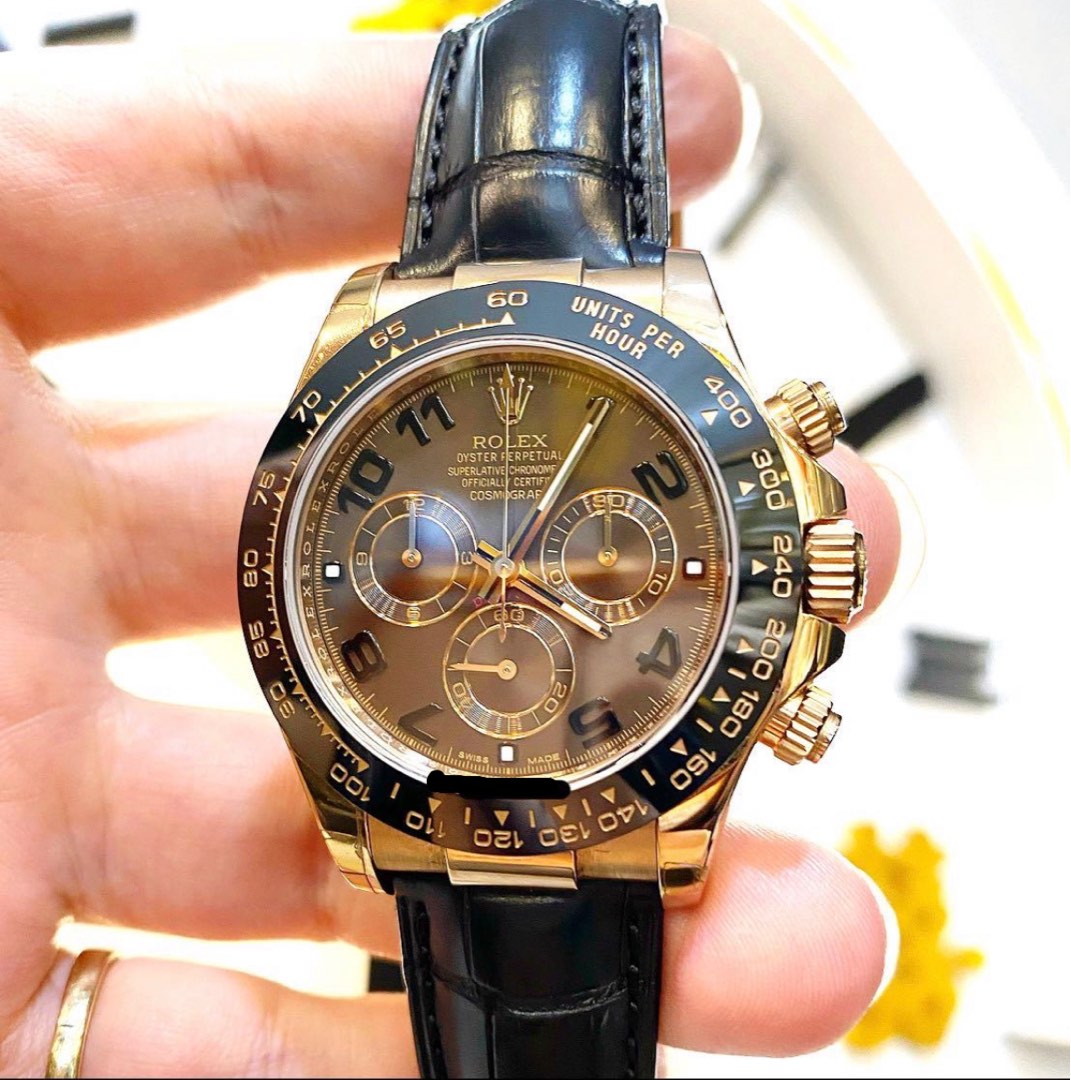 Rolex 116515ln Daytona rg choco, Luxury, Watches on Carousell