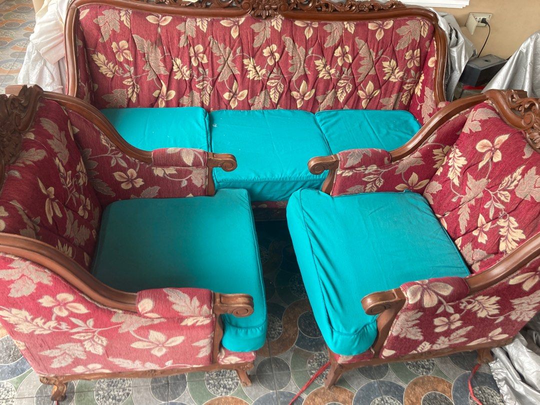 Sala set, Furniture & Home Living, Furniture, Sofas on Carousell