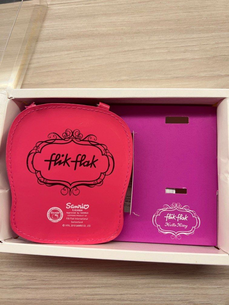 Sanrio X Flik flak Hello Kitty Pouch, Women's Fashion, Bags & Wallets ...
