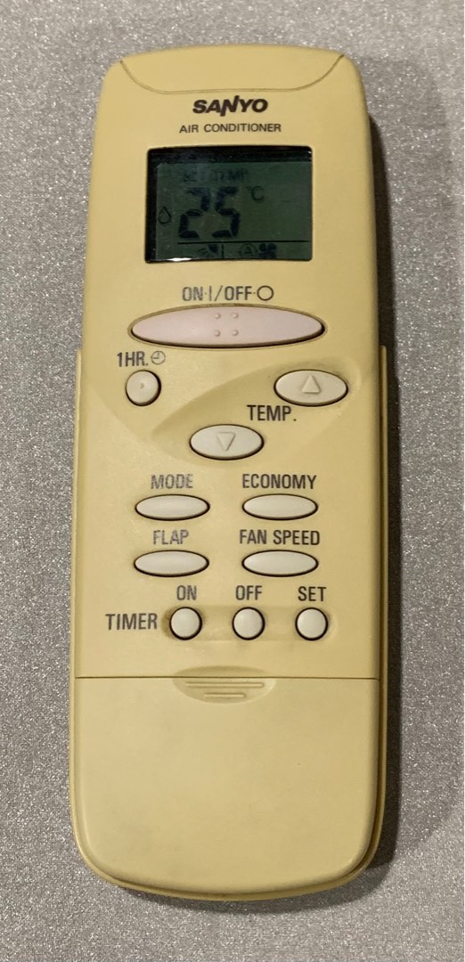 Sanyo Original Aircond Remote Control RCS-2S2EB, TV & Home Appliances ...