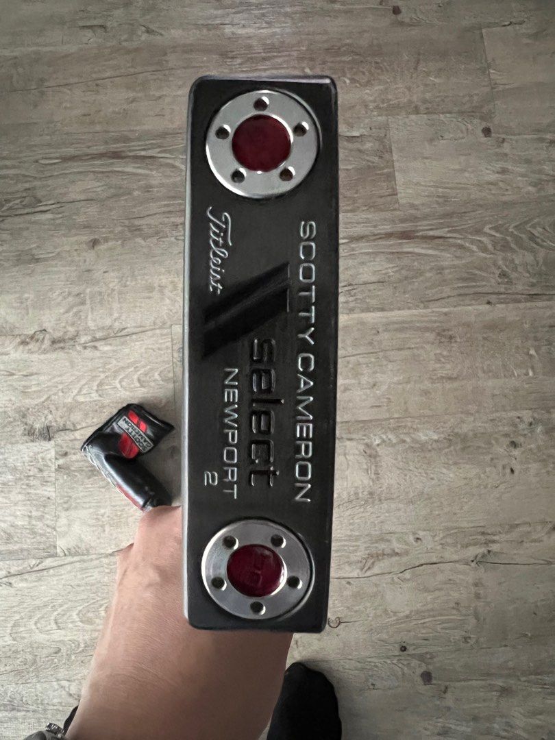 Scotty Cameron, Select Newport 2, black, 33 inch shaft, Sports ...