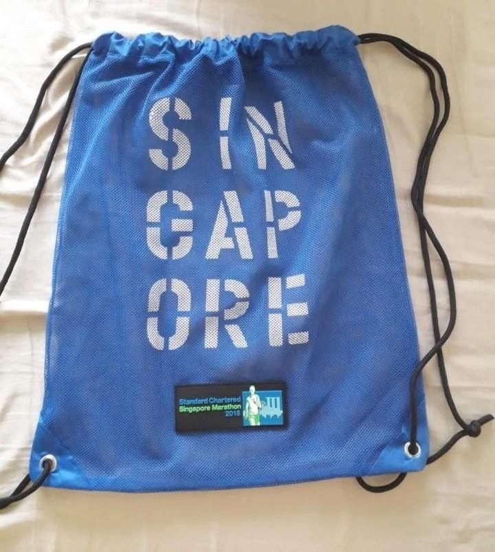 Scsm Drawstring Bag standard chartered marathon 2018, Men's Fashion ...