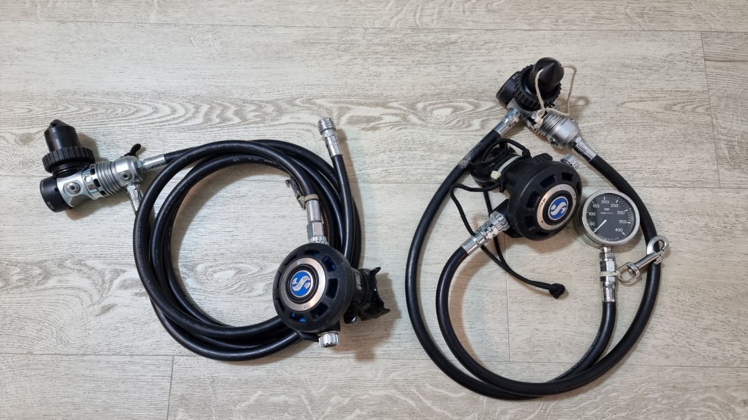Scubapro MK25/G250V Double/Singles Regulator Set (GUE Configuration ...